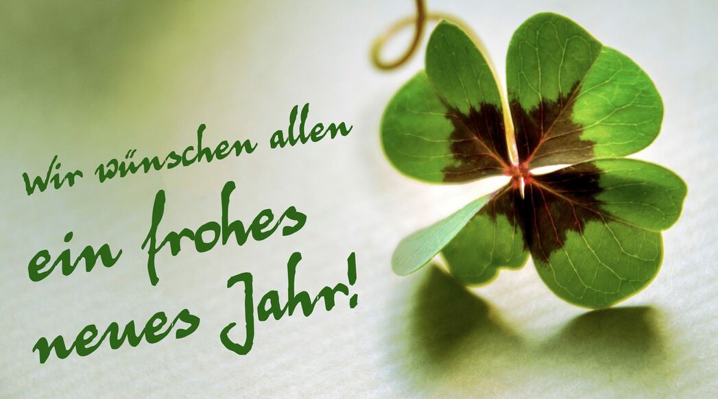 Wir wünschen Euch ein gesundes und erfolgreiches Jahr 2024!